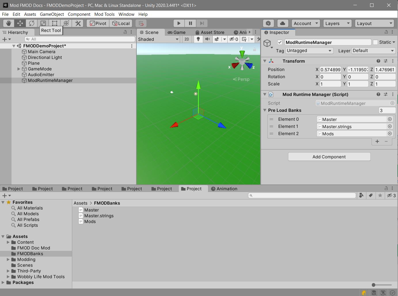 Wobbly Life Mod SDK: Creating an FMOD Event